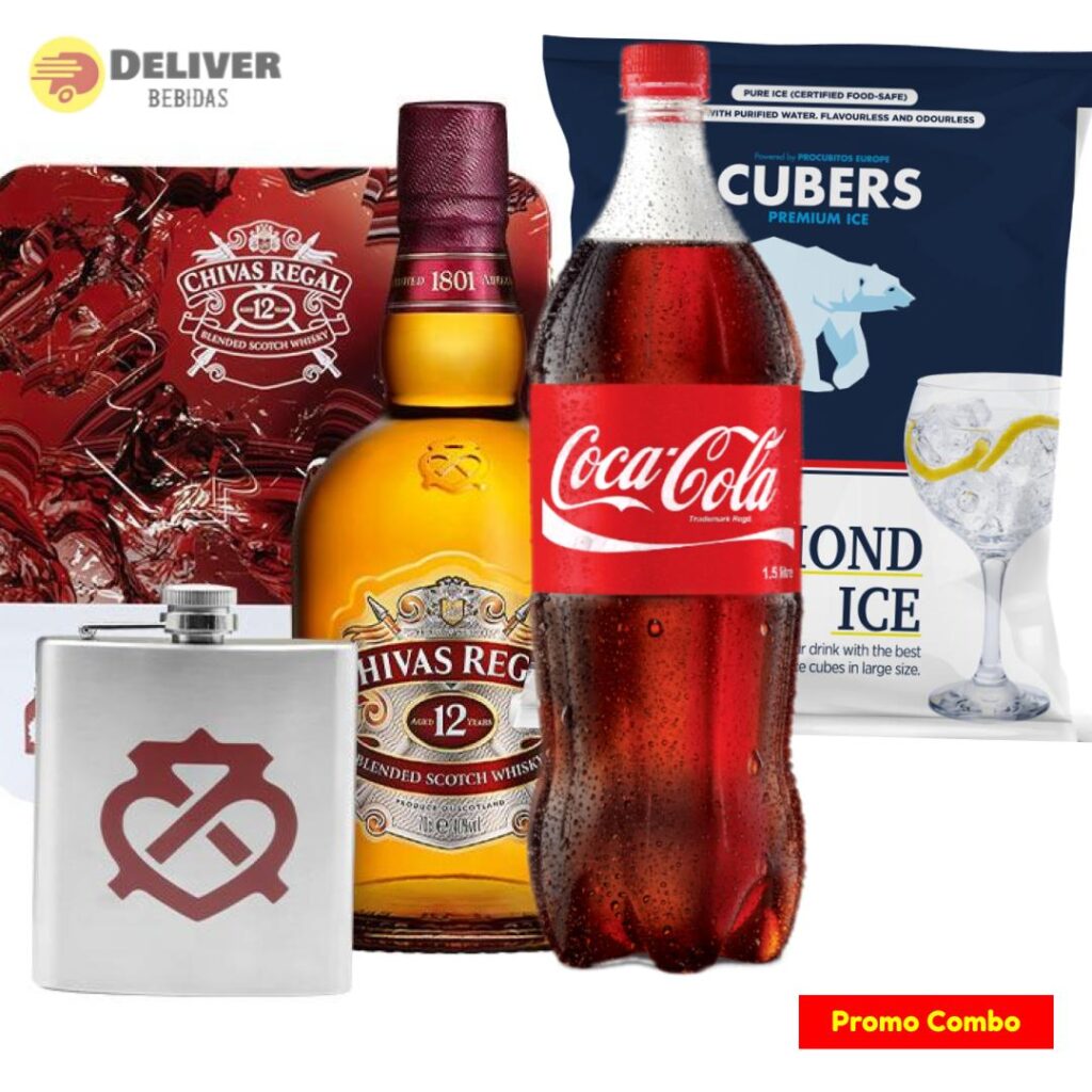 Chivas Regal Promo pack * deliverbebidas a domicilio Madrid 24 hs.