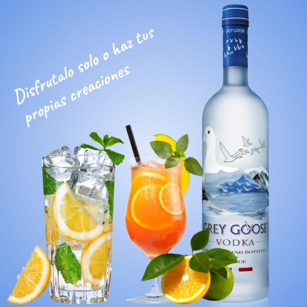 Grey Goose Vodka - deliverbebidas - Alcohol a domicilio Madrid 24 hs.